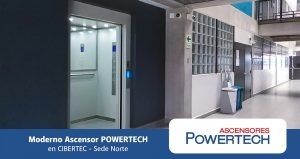 CIBERTEC instaló Ascensores POWERTECH en su sede Lima Norte